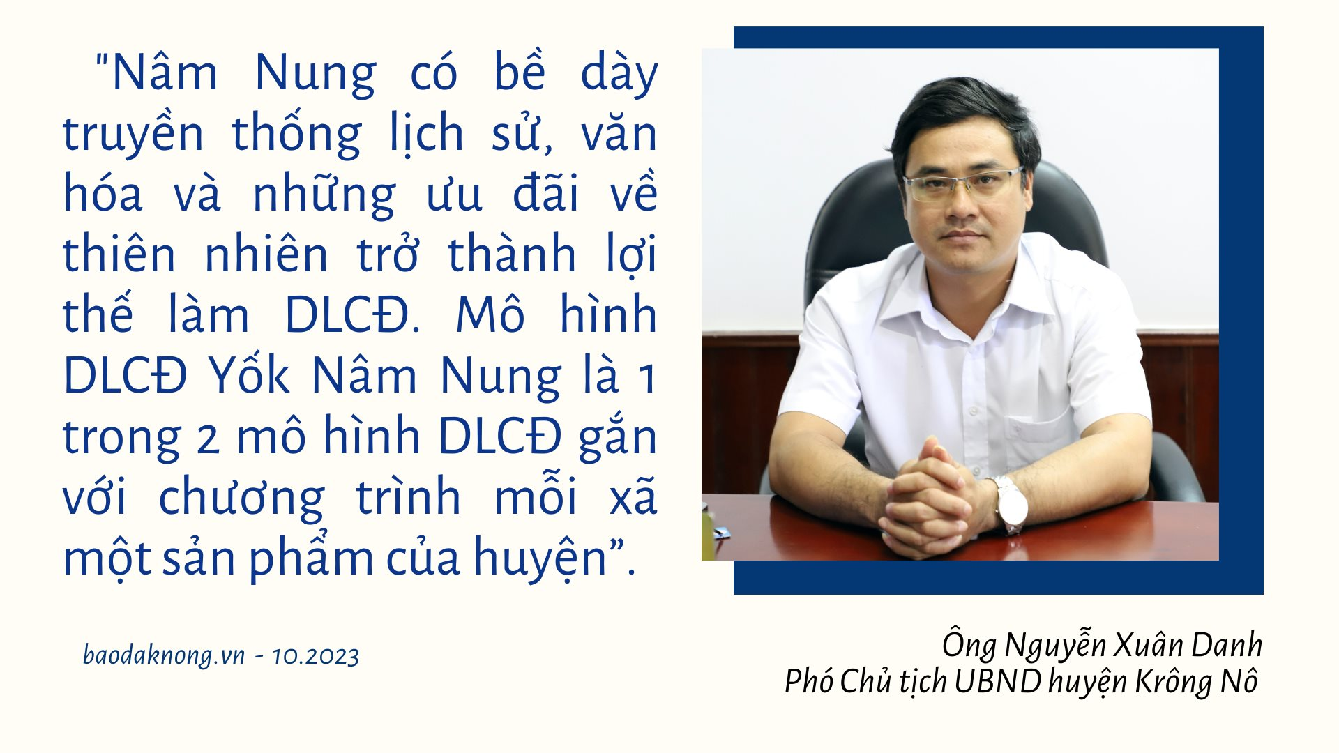 Đắk Nông: Du lịch cộng đồng Yôk Nâm Nung – khát vọng của người M’nông – Chuyên trang quảng bá du ...